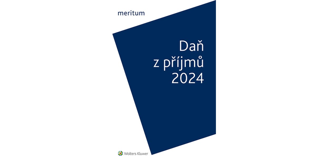 meritum Daň z příjmů 2024